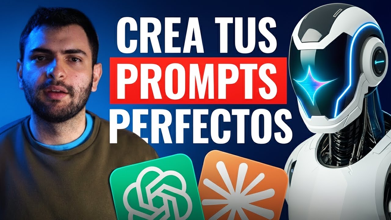 Como crear PROMPTS PROFESIONALES (MASTERCLASS GRATIS) - YouTube