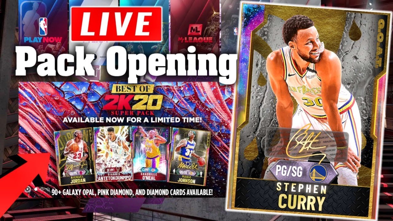 Best of 2K20 Super Packs Pack Opening Live! NBA 2K20 Myteam Live - YouTube