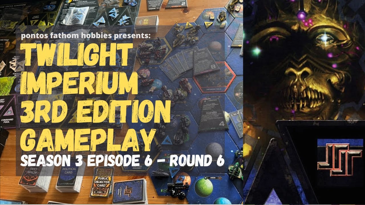 Twilight Imperium 3rd Edition S3E6 - Season 3 Episode 5 TI6 Gameplay - L1Z1X Mindnet - Round 6 ...