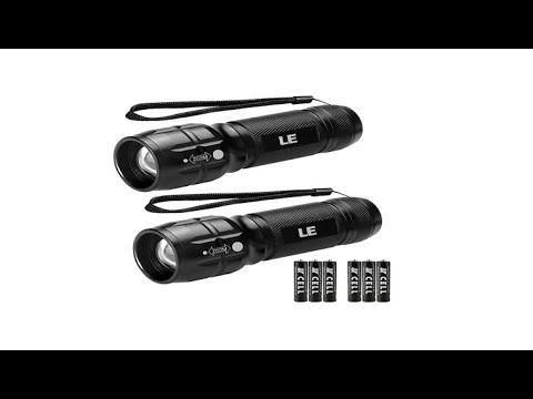 LE LED Flashlights LE1000 High Lumens, Small and Extremely Bright ...