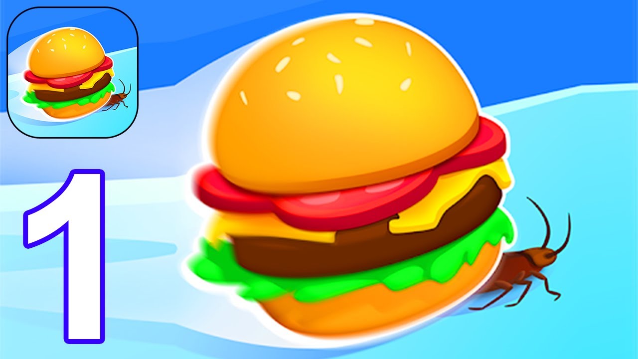 Burger Rush - Gameplay Part 1 All Levels 1-7 (Android, iOS) - YouTube