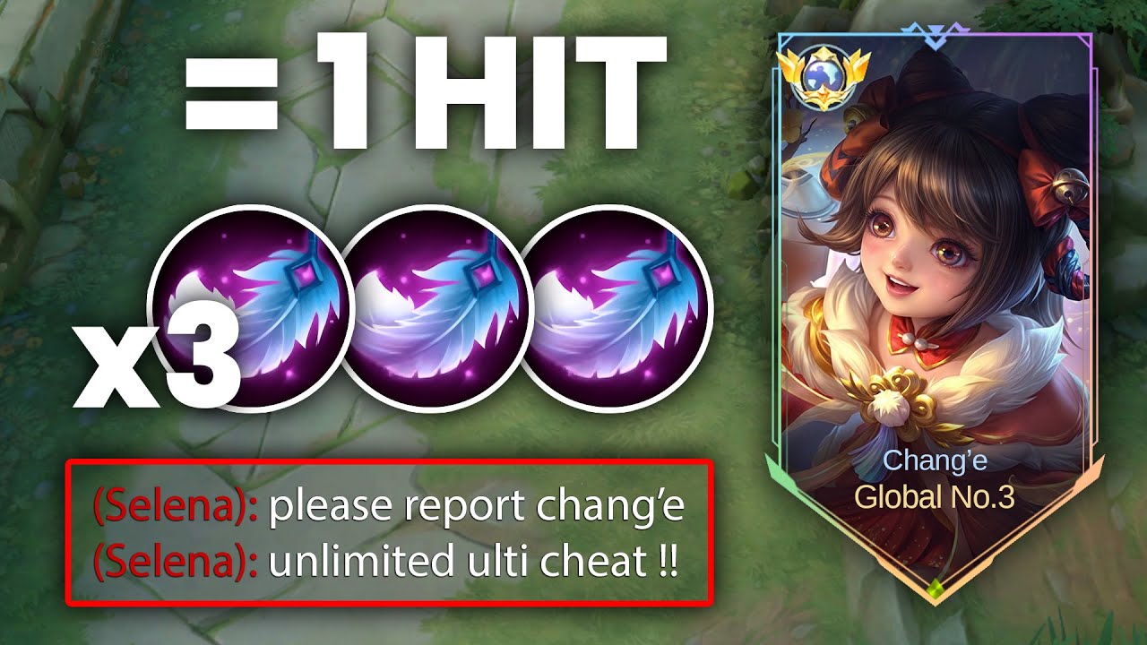 NEW META !! CHANG'E EMBLEM IS SO BROKEN !! ENEMY WAS CRY !! CHANG'E BEST BUILD 2025 !! E591 ...