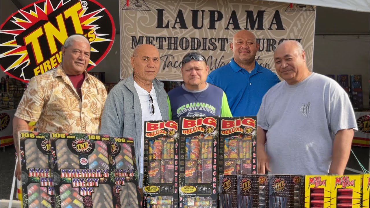 OSANA LAUPAMA YOUTH FIREWORKS SALE, FOR THE 4th OF JULY INDEPENDENCE ...