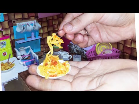 Tiny noddles|Miniature masala maggi/ Miniature noodles recipe - YouTube