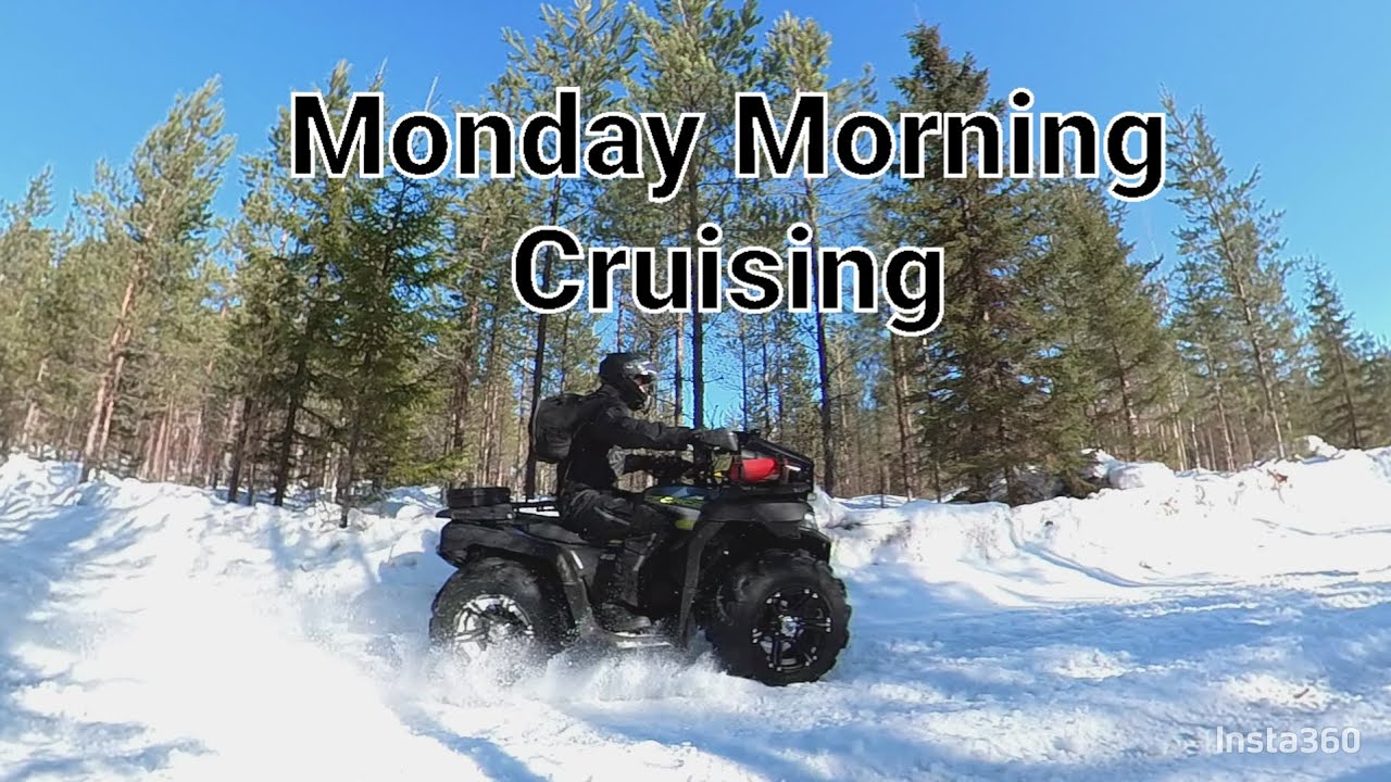 Monday Morning Cruising in winterwonderland - YouTube