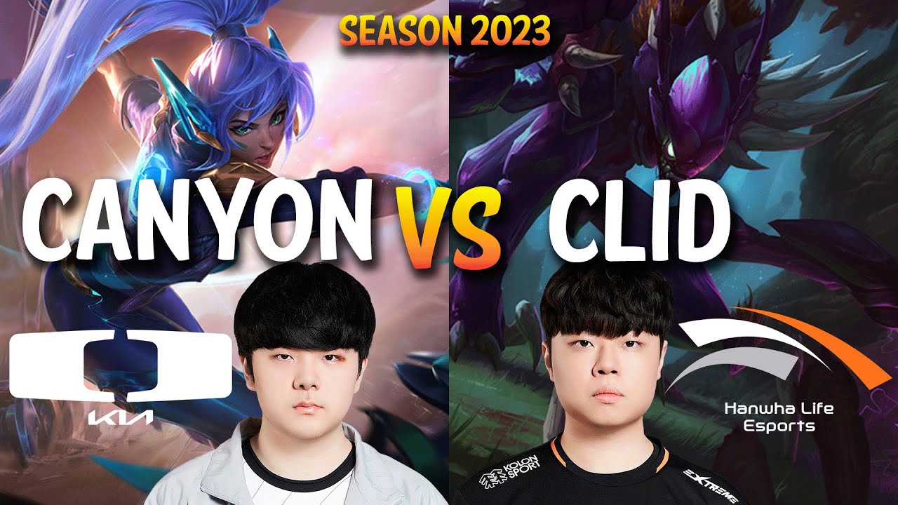 DK Canyon vs HLE Clid - Canyon NIDALEE vs Clid KHA'ZIX Jungle - Patch 13.12 KR Ranked - YouTube