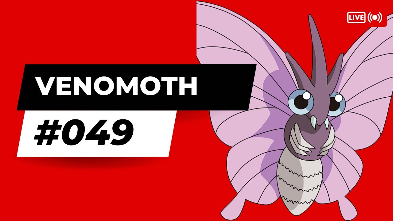 #049 Venomoth | Catching Pokémon in FireRed! #pokémon #pokemon - YouTube