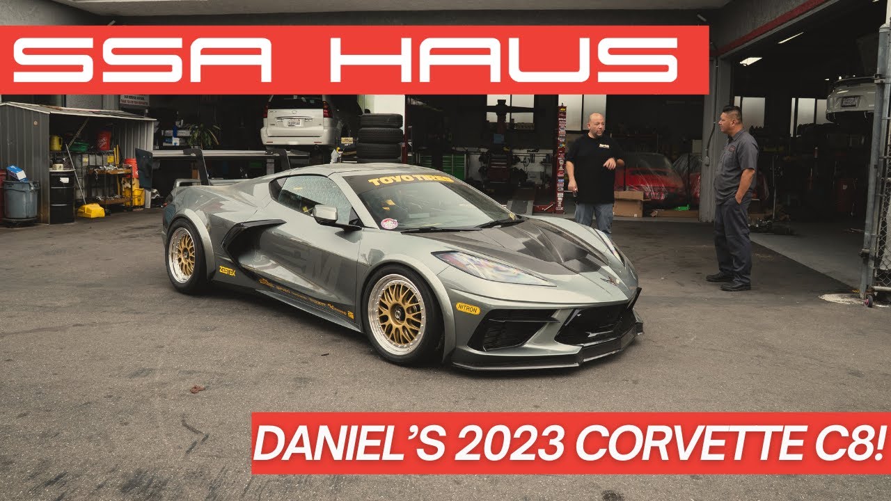 An insane C8 Corvette Build at SSA Haus! - YouTube