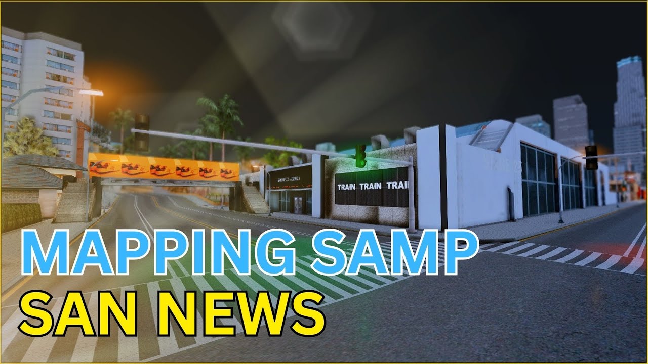 MAPPING SAN NEWS SERVER DIRECTION PLAY SAMP - GTA SA SAMP #gta #gtasa # ...