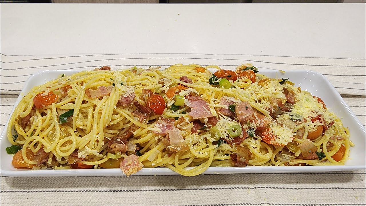 COMO HACER LA RECETA DE SPAGUETTI MÁS FACIL Y DELICIOSO QUE USTED YA ...