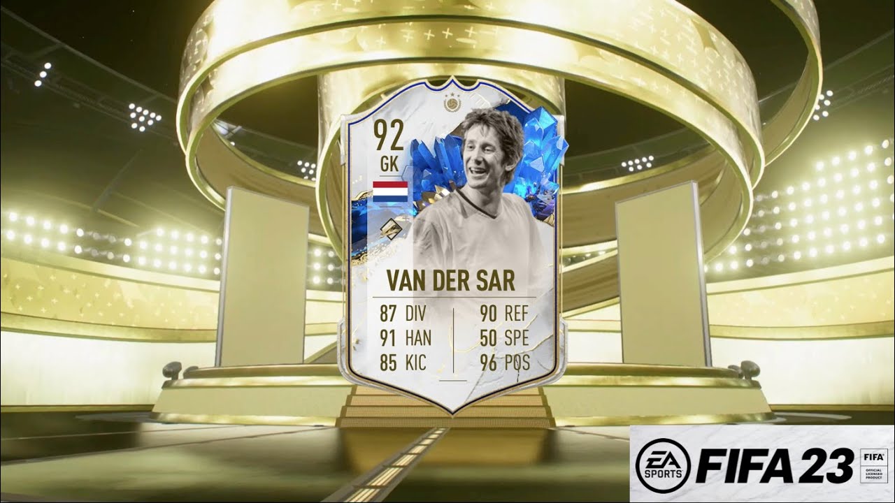 TOTY ICON VAN DER SAR REVIEW | 92 TEAM OF THE YEAR ICON EDWIN VAN DER ...