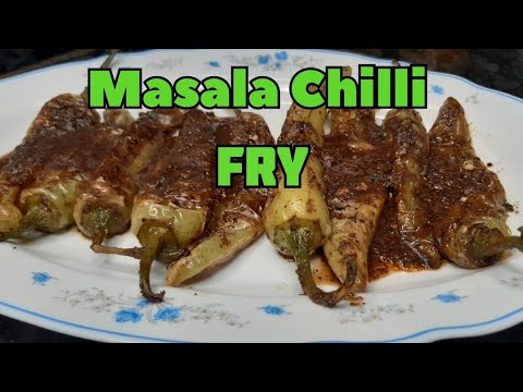 Masala Chilli Fry | Mrichi Fry Recipe l Fry Mirchi l How to make fried ...
