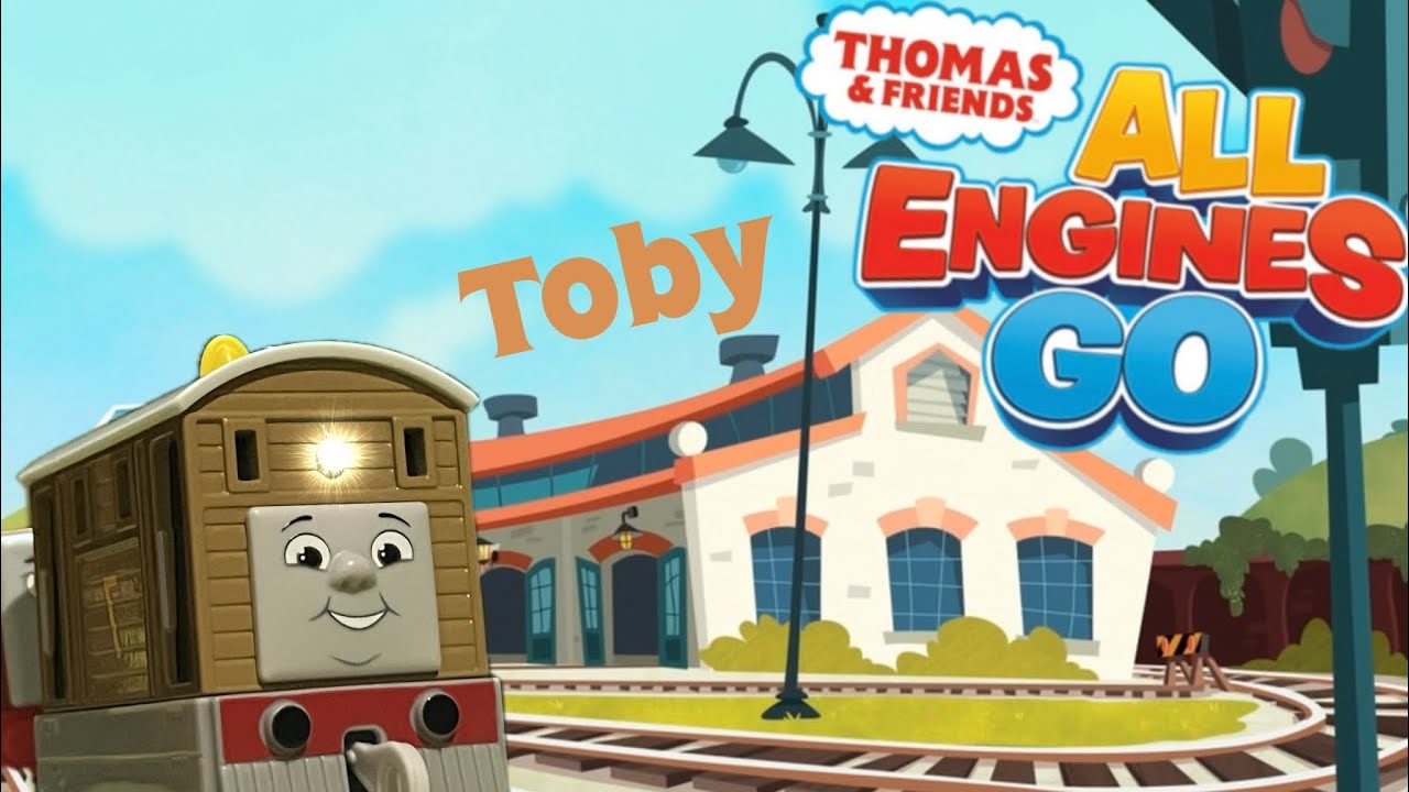 Thomas & Friends All Engines go Toby !! Push Along (UNBOXING & REVIEW) ! - YouTube