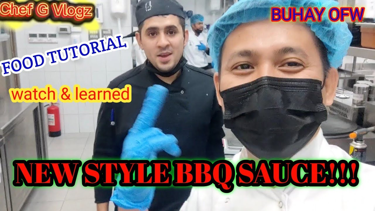 HOME MADE BBQ SAUCE WITH CHEF ZUBAIR | Chef G Vlogz - YouTube