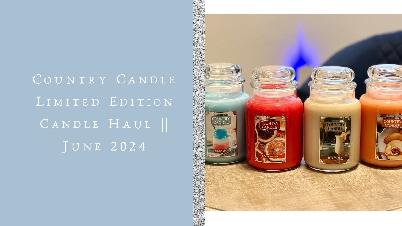 Kringle Candle Haul || Country Candle Limited Edition Summer Candles ...