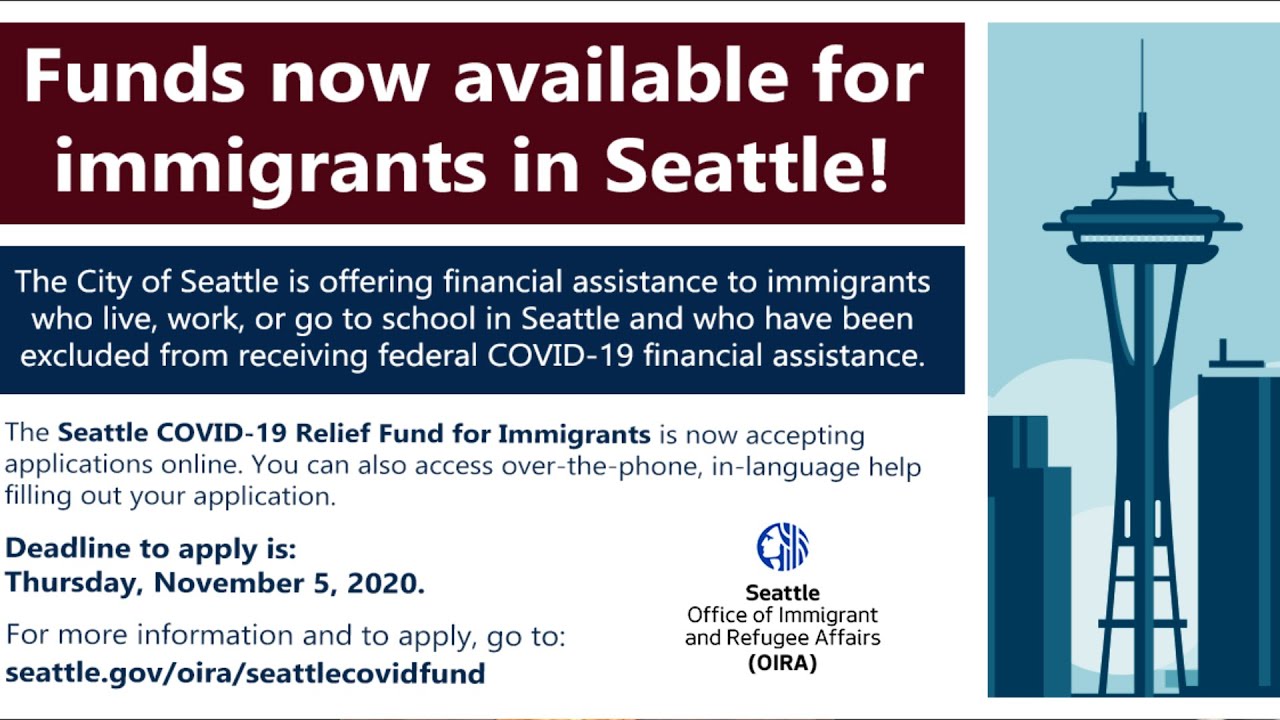 Seattle COVID-19 Disaster Relief Fund for Immigrants. (Tigrinya) - YouTube