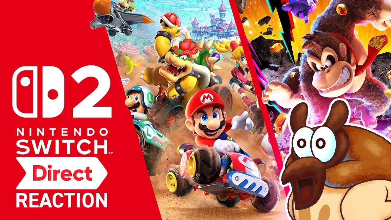 Rimea's Switch 2 Direct Reaction - Mario Kart World, Donkey Bananza ...