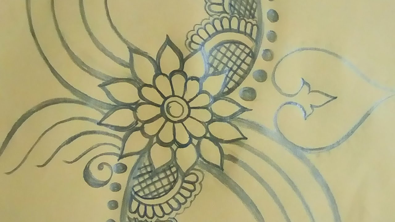 How To Make Flower Mandal # Design #flower Design - YouTube