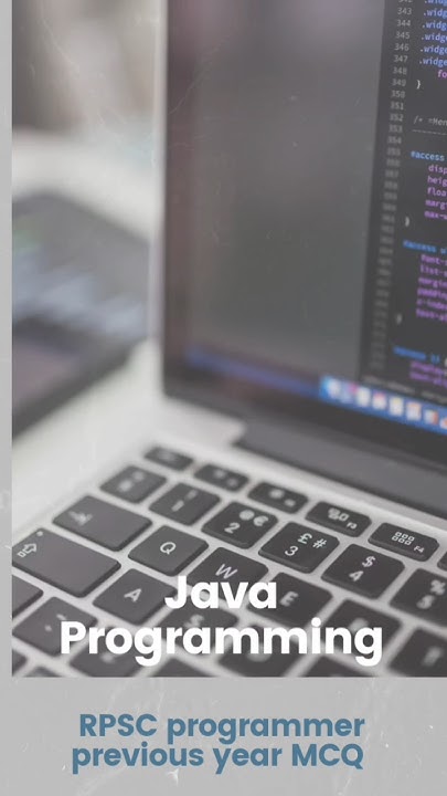 Java Programming Rpsc Programmer Previous Paper Mcq 12 Rpscprogrammer Rpcs Javaprogramming