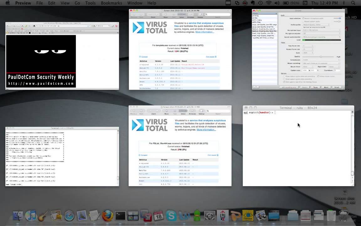 Windows 7 AV Bypass with x in msfencode - YouTube