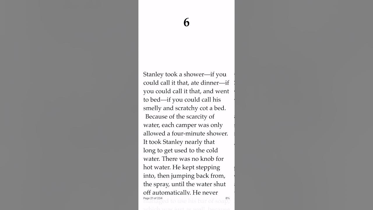 Holes Chapter 6 - YouTube