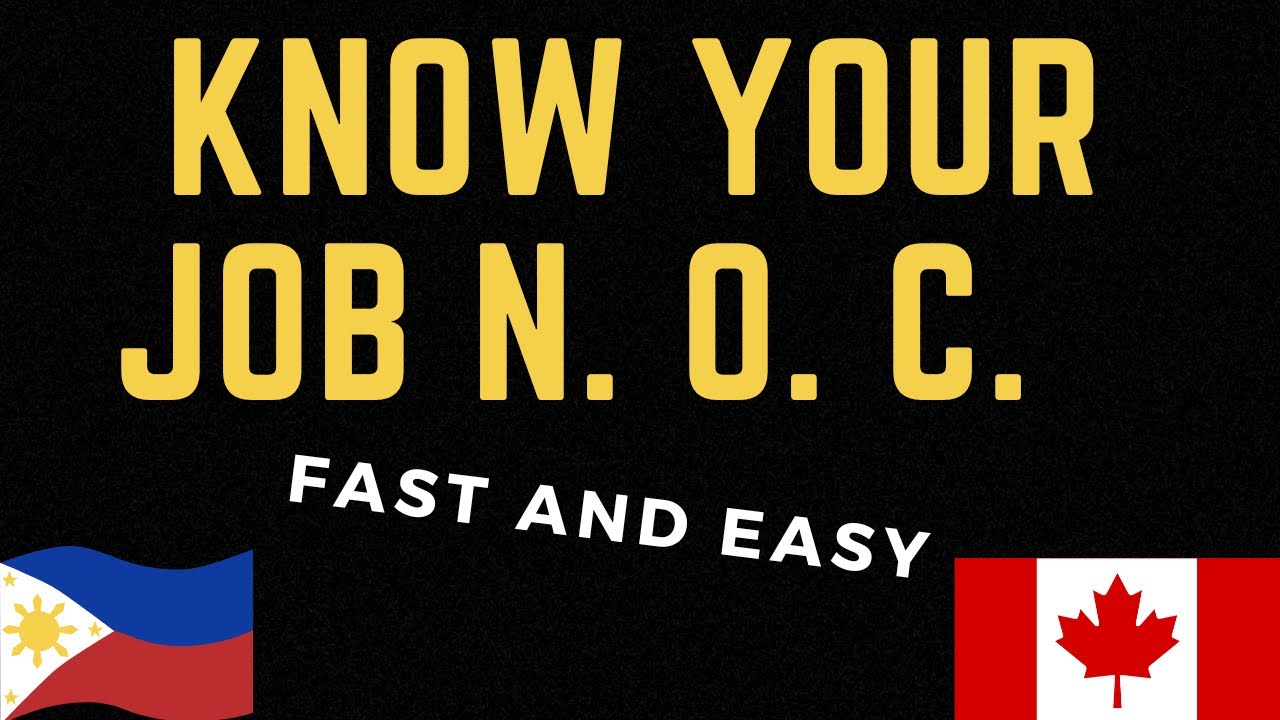 HOW TO KNOW YOUR NOC CODE INTERNATIONAL MEDICAL RADIATION TECHNOLOGIST how-to-know-your-noc-code-international-medical-radiation-technologist