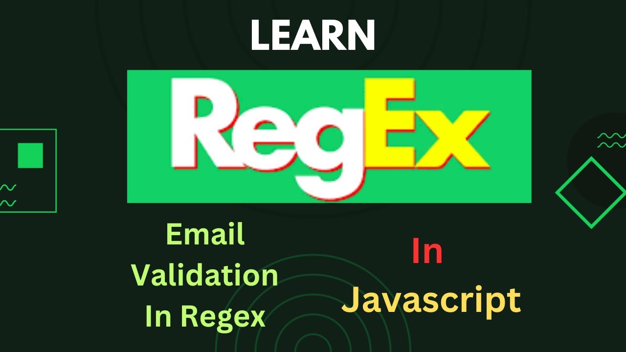Email Validation Using Regex In Javascript In Hindi Javascript Regex