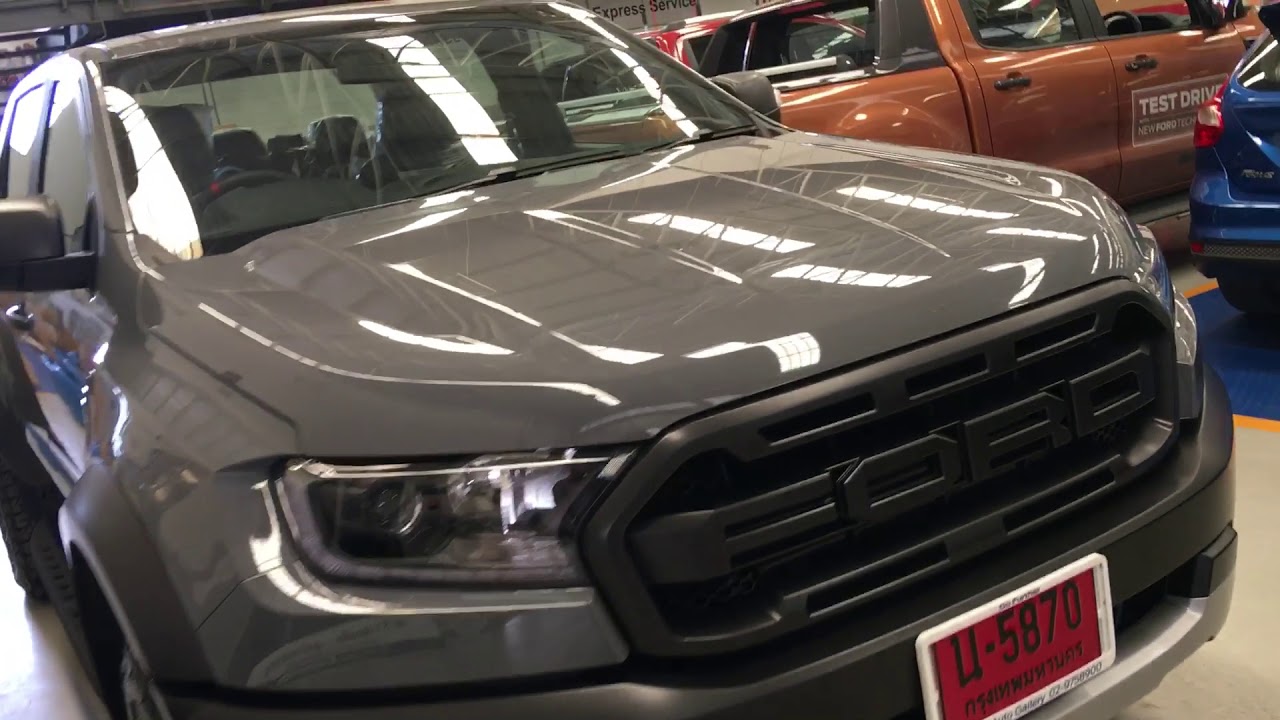 New Ranger Raptor สีเทาพร้อมส่งมอบ พามาชมรอบคันด้านนอกครับ - YouTube