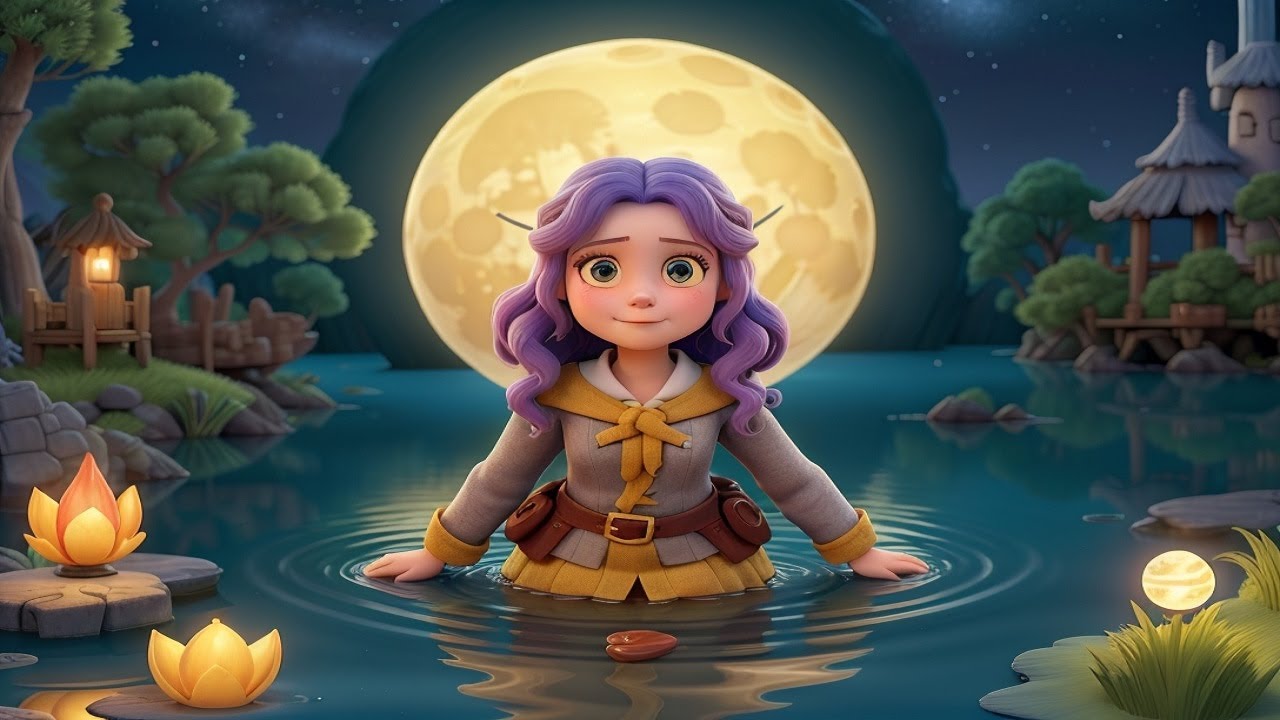The Legend of the Moonlit Lagoon |story for kids| scary stories | fairy ...