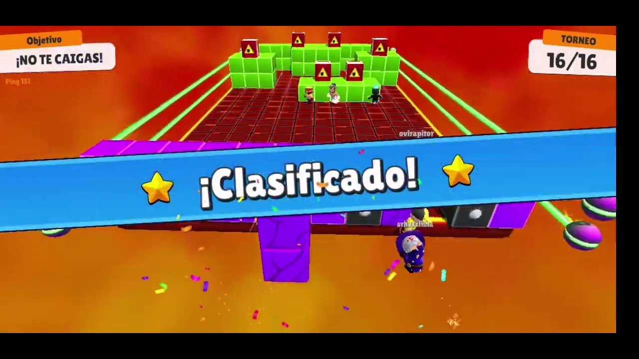 stumble guys jugando con el boxeador mítico block dash legendario - YouTube