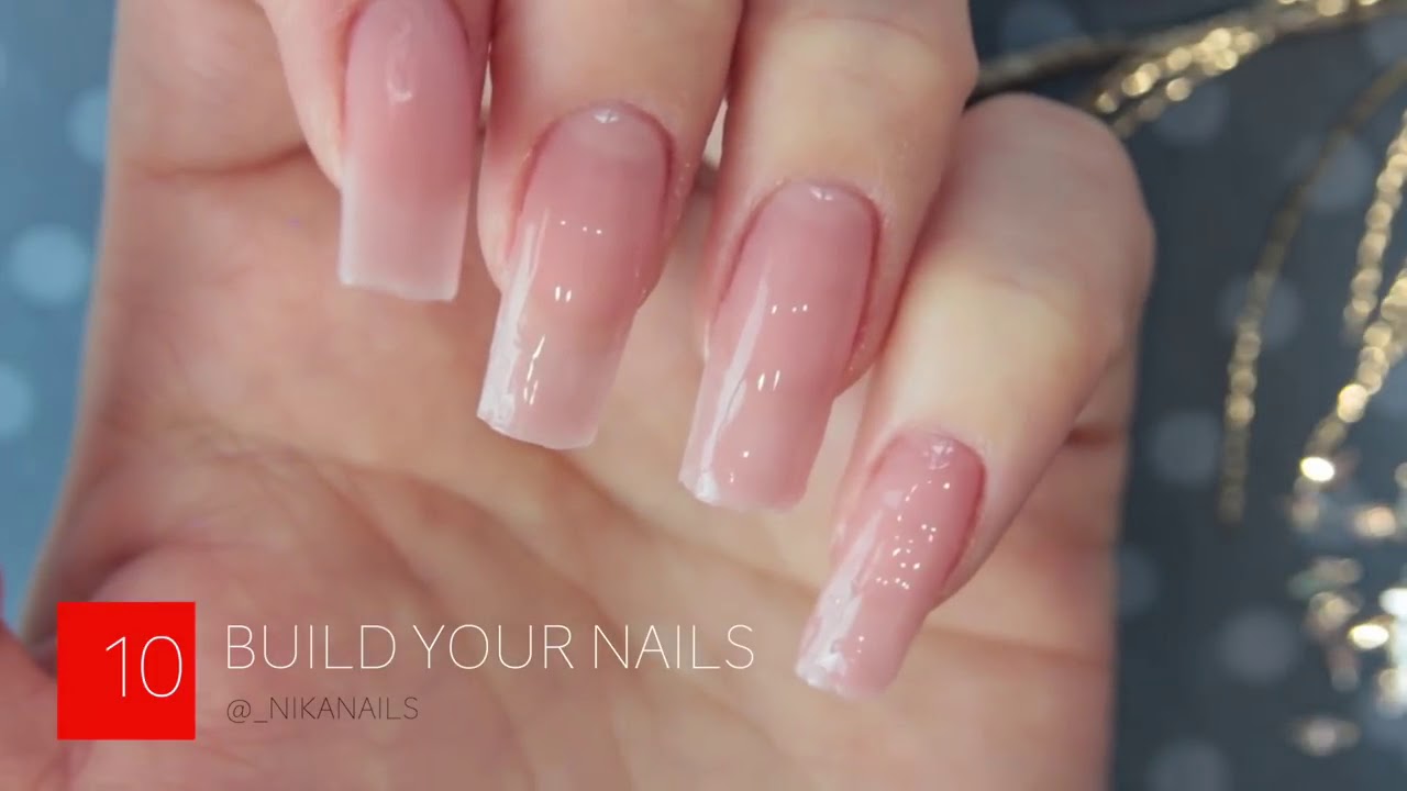 How To Do Fiberglass Nails - YouTube