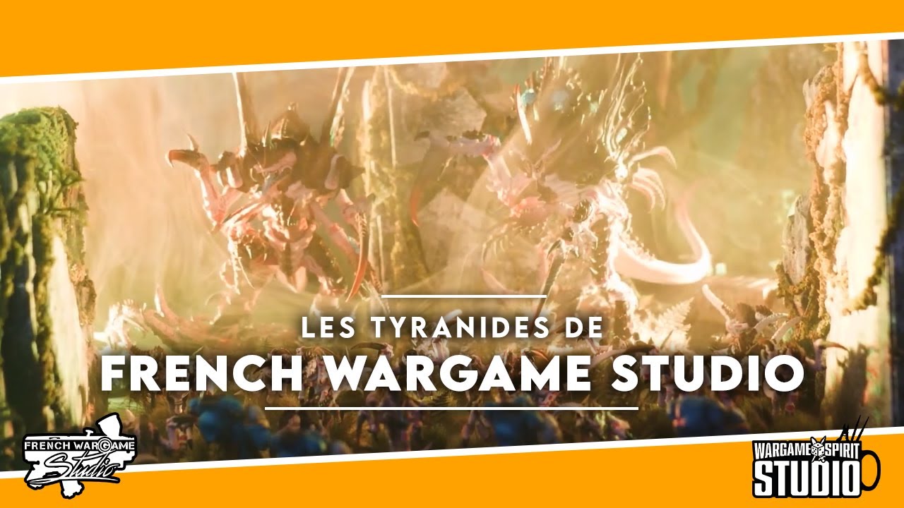 Wargame Spirit Studio - Les Tyranides de French Wargame Studio - YouTube