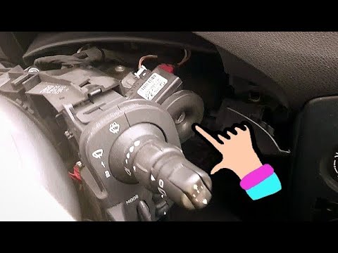 How to remove the ignition switch on Renault Clio - YouTube