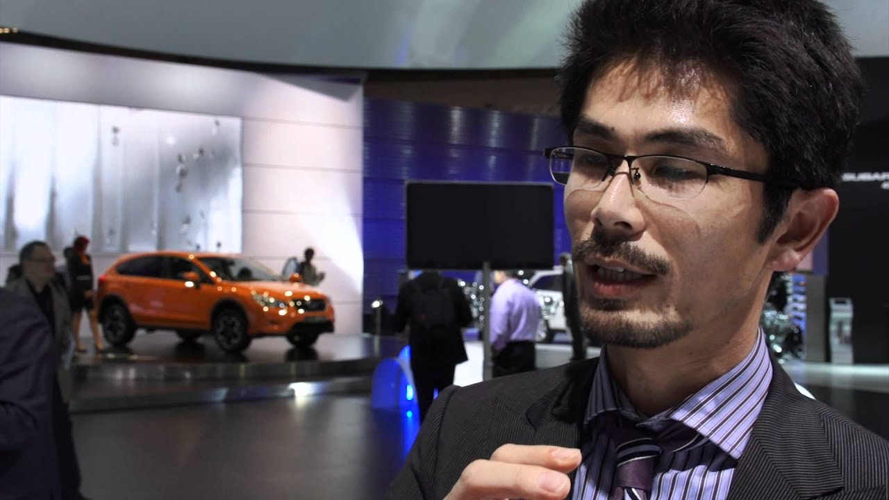 New Subaru XV - Interviews with Subaru staff at Frankfurt Motorshow ...