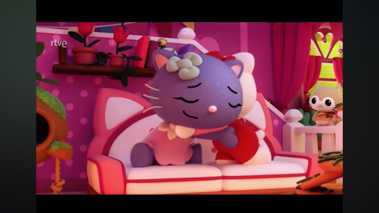 Hello Kitty Super Style: Kitty Hugs Frido - YouTube
