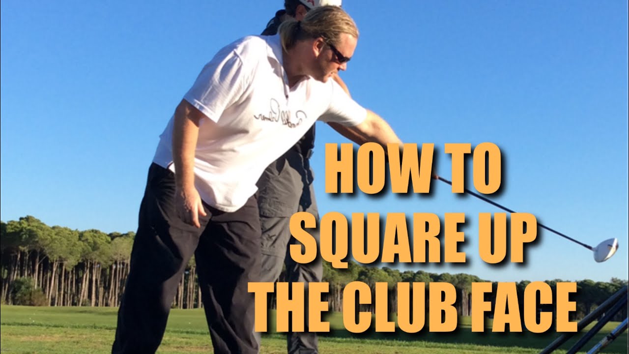 How to square up the club face and hit longer... - YouTube
