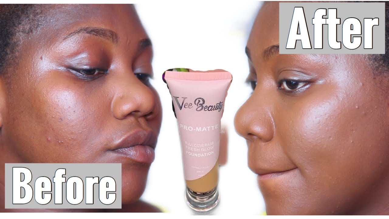 First Impression Of Vee Beauty Foundation/ Wear Test/ Foundation Review ...