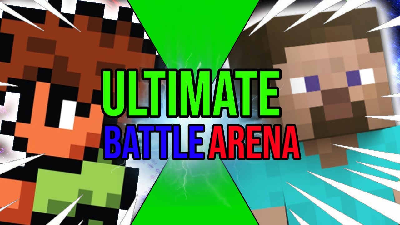 Steve vs terrarian (Minecraft vs terraria) ultimate battle arena - YouTube