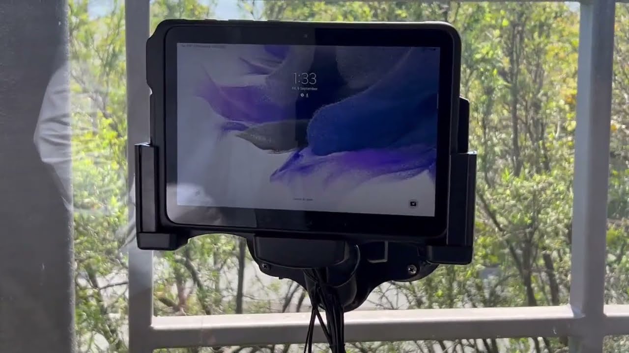 Samsung Galaxy Tab Active4 Pro Vehicle Mount from Strike - YouTube