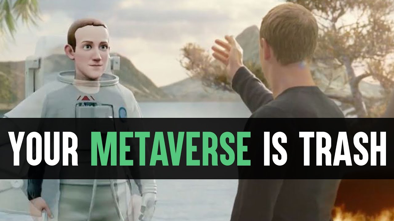 Metaverse: Why Facebook's Legless Dystopia Will Fail - YouTube