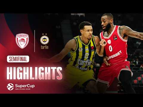 The LAST FEW MINUTES WERE CRAZY! | Olympiacos vs Fenerbahce Tarfin | Euroleague Basketball SuperCup