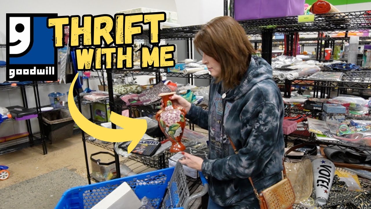 A Little Late to GOODWILL | Thrift With Me | Reselling - YouTube