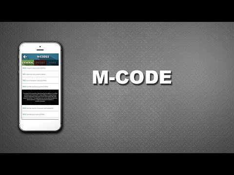 CNC Machinist Calculator - M-codes - YouTube