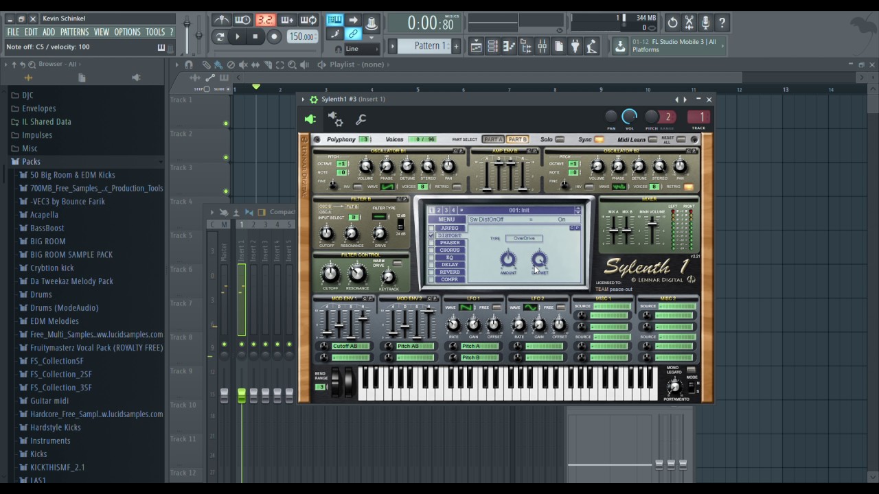 HARDSTYLE SCREECH TUTORIAL FL STUDIO 12 - YouTube