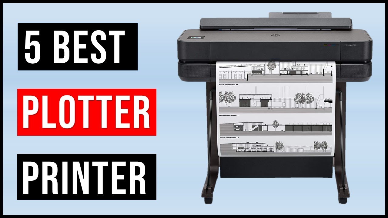 Top 5 Best Plotter Printer (2024) - YouTube