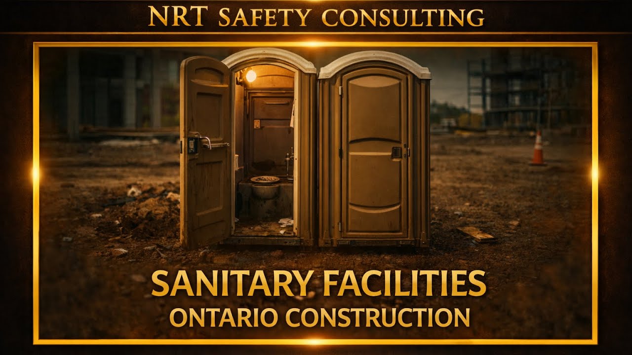 SANITARY FACILITIES IN ONTARIO CONSTRUCTION PROJECTS REGULATION 29-OHSA ...