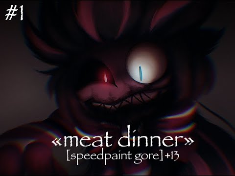 [GORE/+13] [Speedpaint] Cookie Run Kingdom - “Meat Dinner” (Red Velvet ...