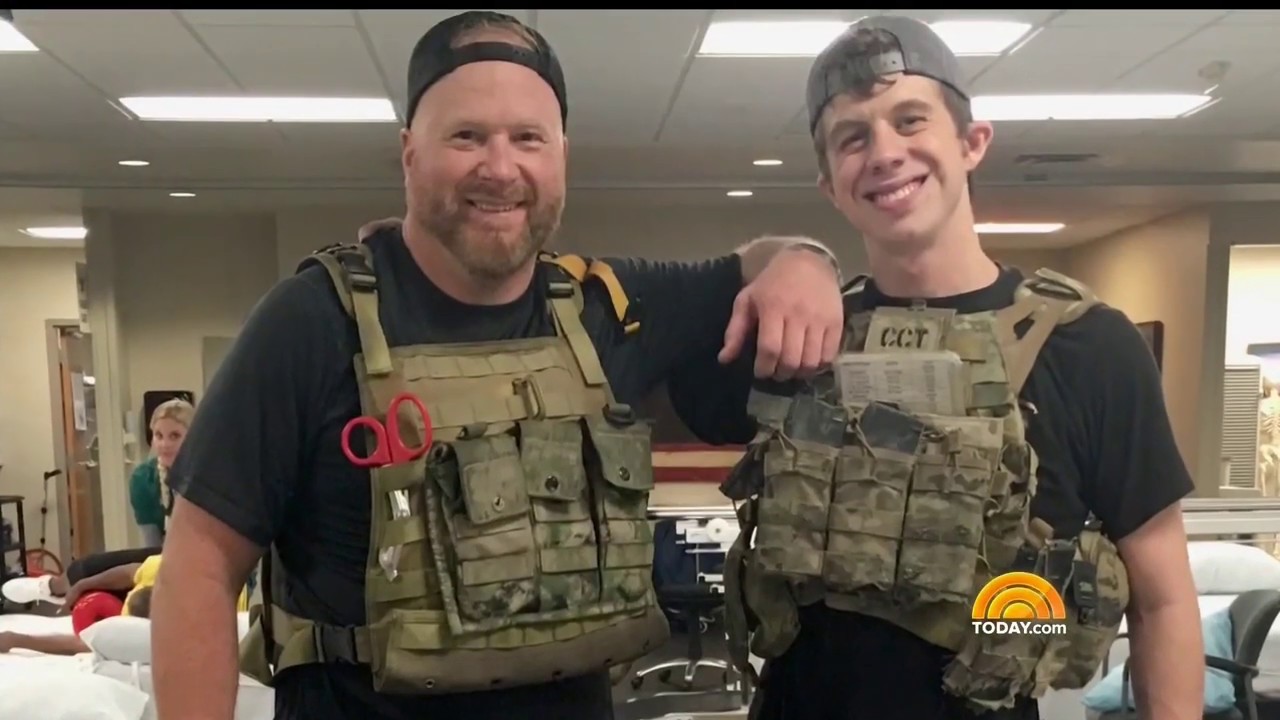 TODAY Interviews VetDogs Graduate Peter Way For Veterans Day - YouTube