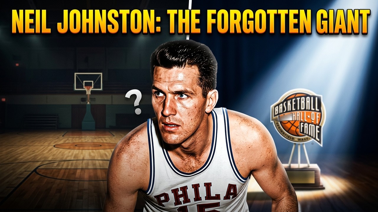 NEIL JOHNSTON NBA HALL OF FAME CAREER NEIL JOHNSTON NBA CAREER ...