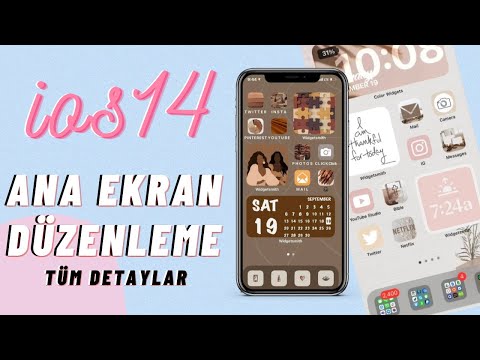 İOS 14 Ana Ekran Düzenleme | WidgetSmith Nedir? | İOS 12-13’e nasıl yapılır?